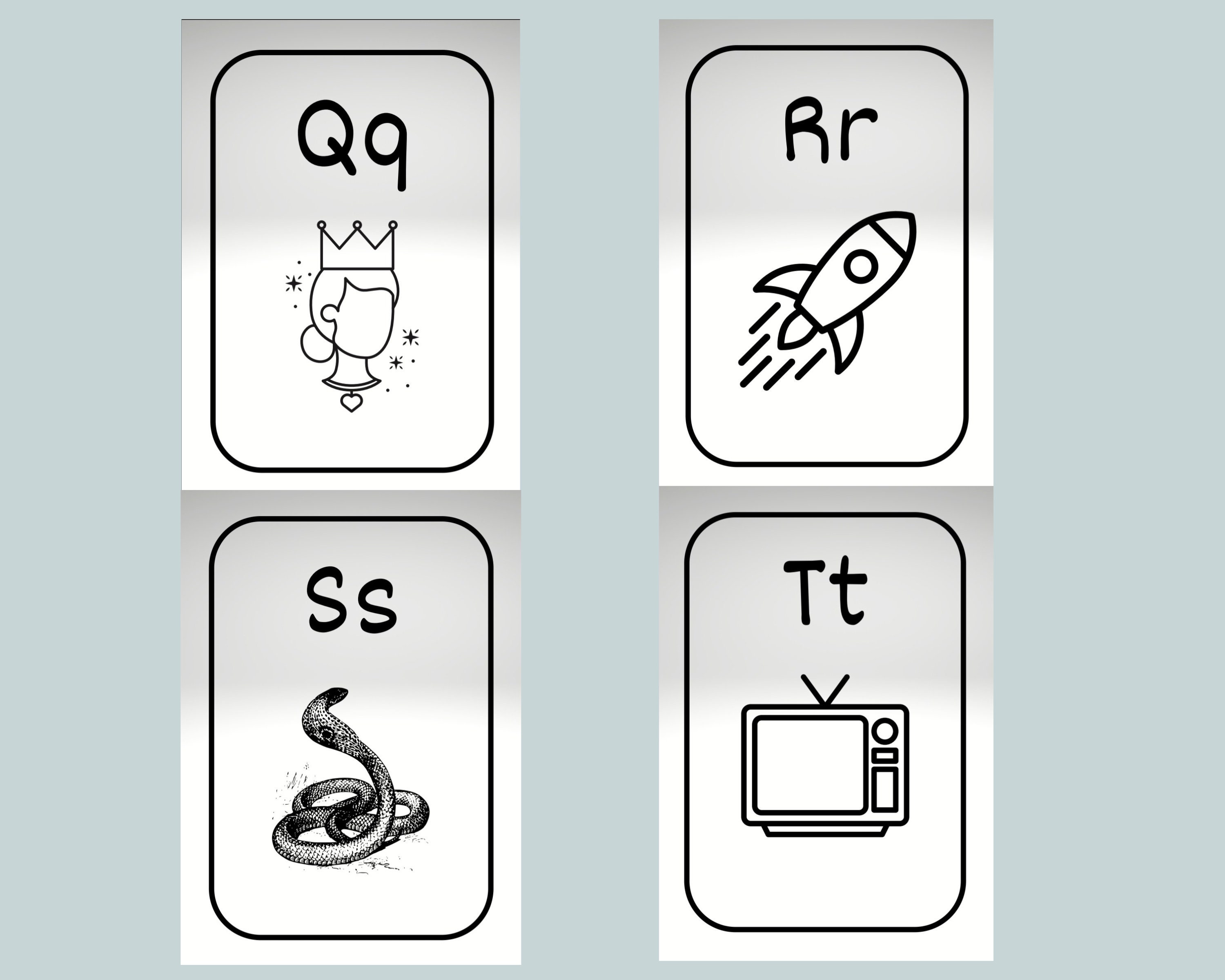 Digital Download Classroom PDF Alphabet Digital Learning - Etsy