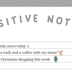 Printable Positive Notepad, Printable Positivity Notebook, Printable ...
