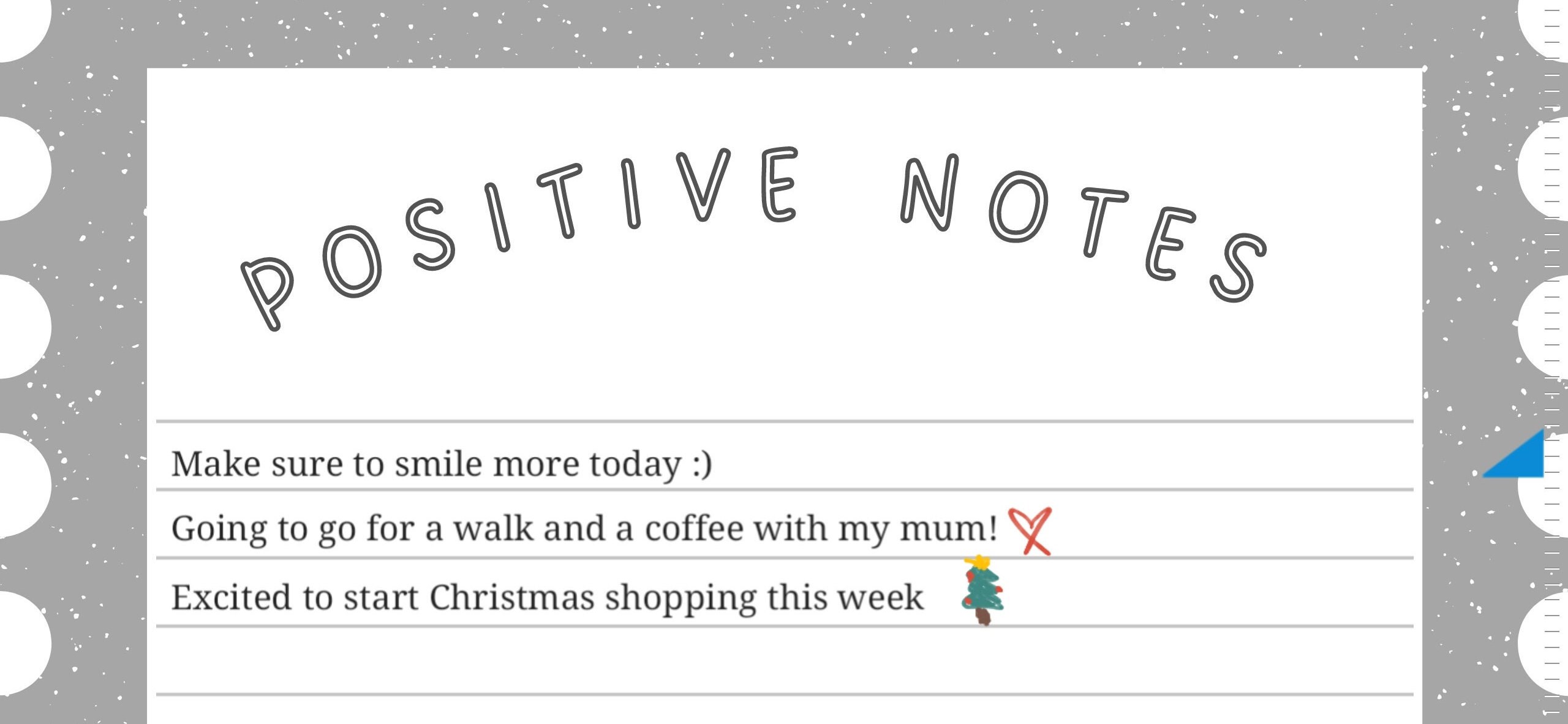 Printable Positive Notepad Printable Positivity Notebook - Etsy