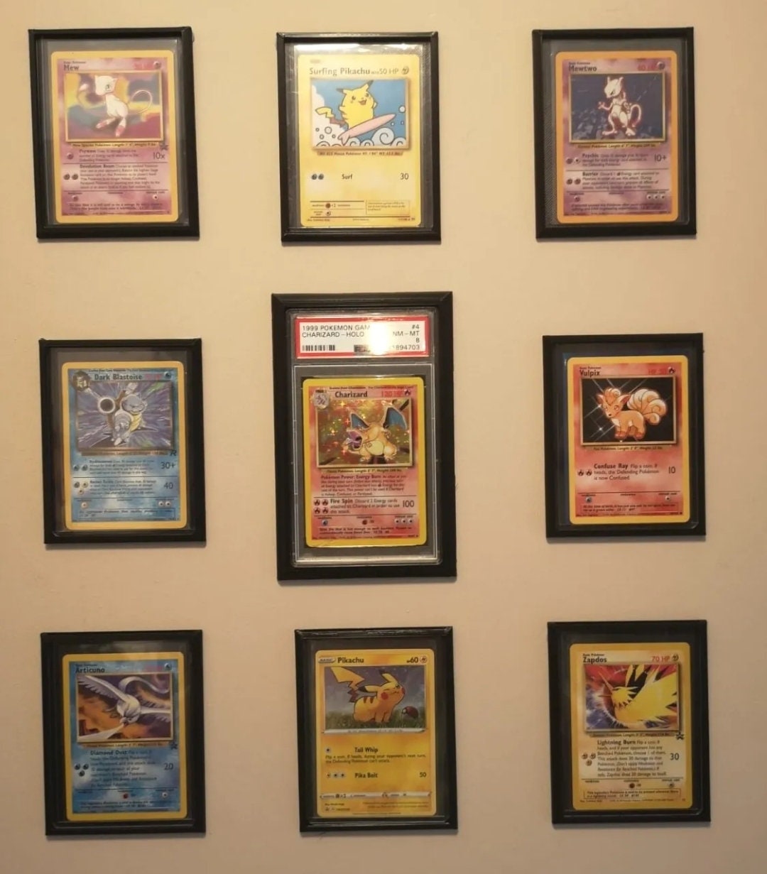 Yu Gi Oh Exodia the Forbidden One, Wall Mountable Display Frame Set Kit ...