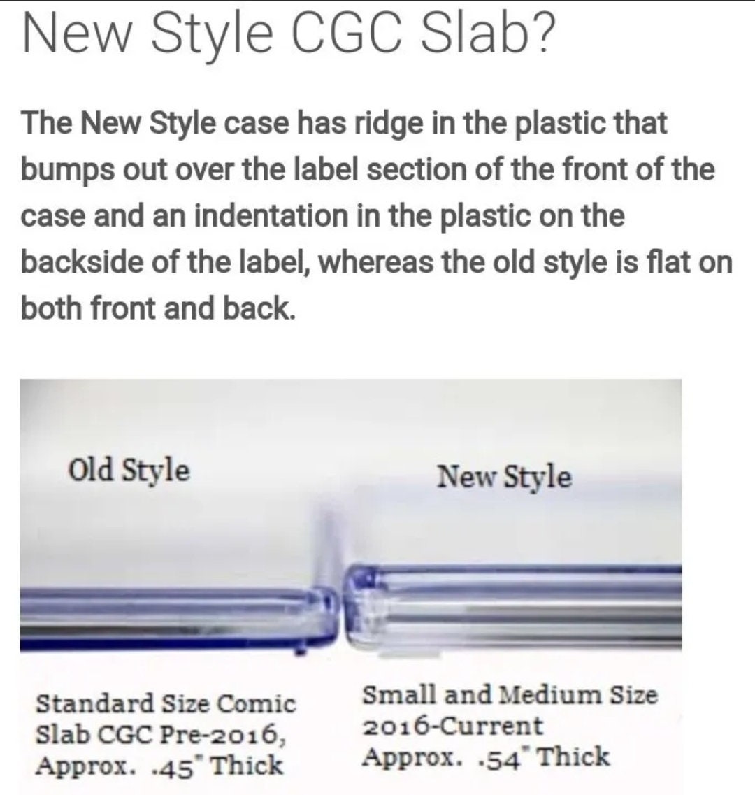 CGC Graded Comic Slab Display Stand new Style Slabs - Etsy UK