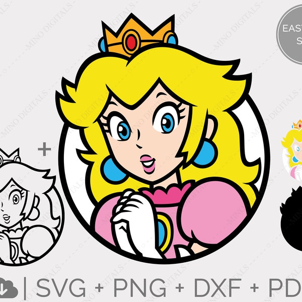 Princess Peach - Etsy