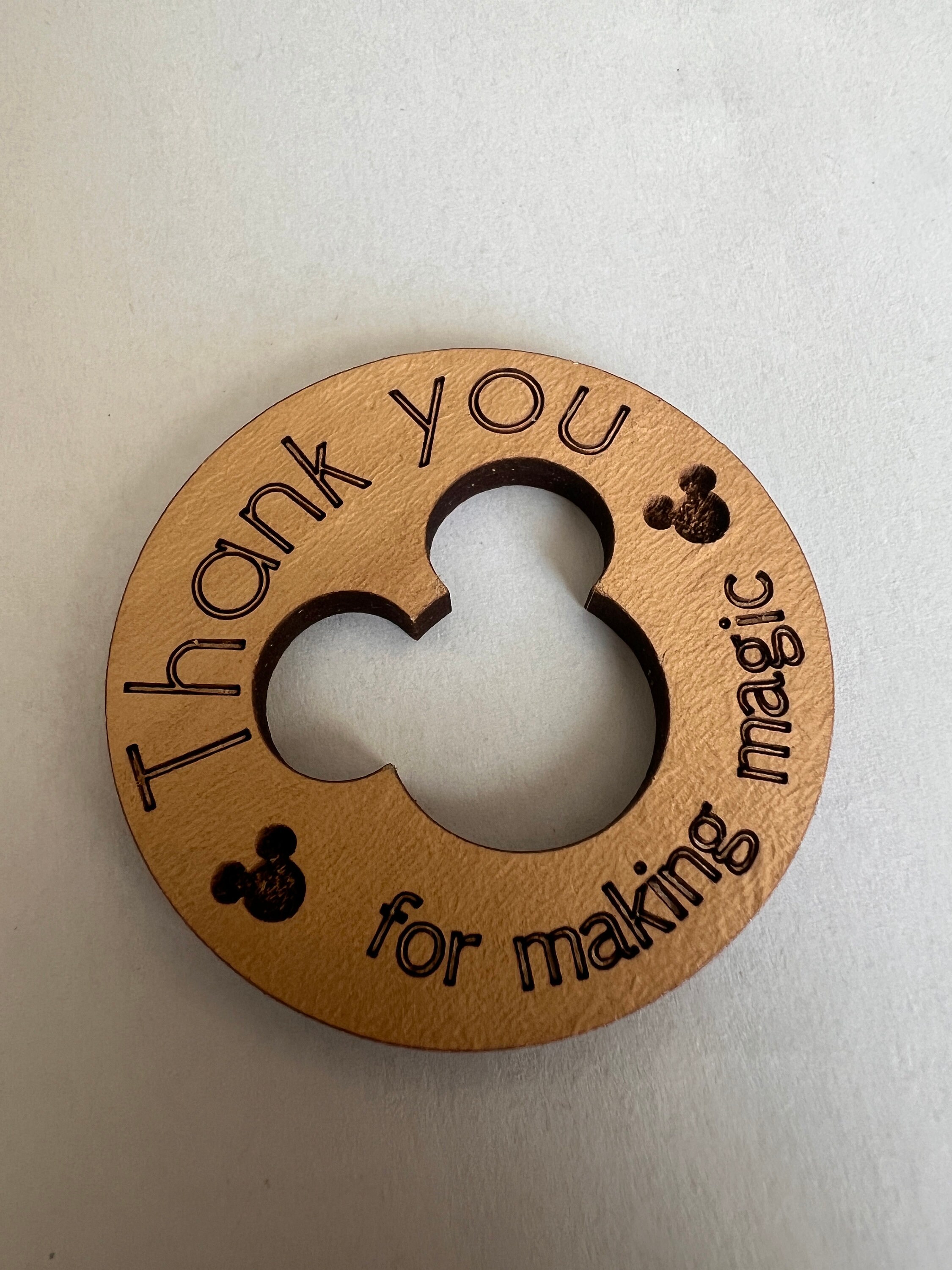 Cast Member Appreciation Token - Etsy