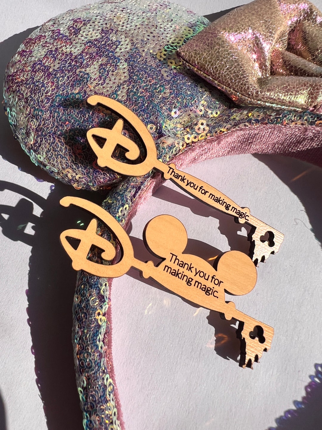 Key Inspired Cast Member Appreciation Token, Magic Key Inspired - Etsy