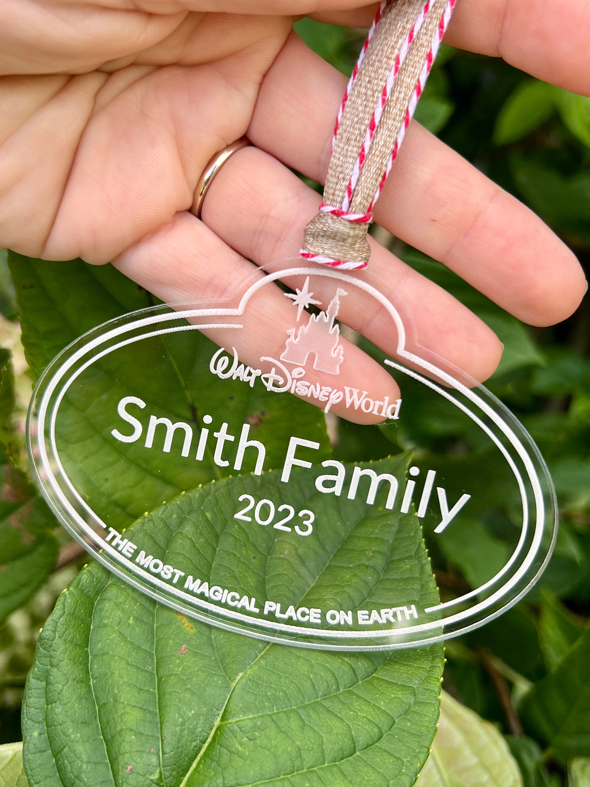 Personalized Cast Member Name Tag Ornament | Fish Extender | Cruise ...