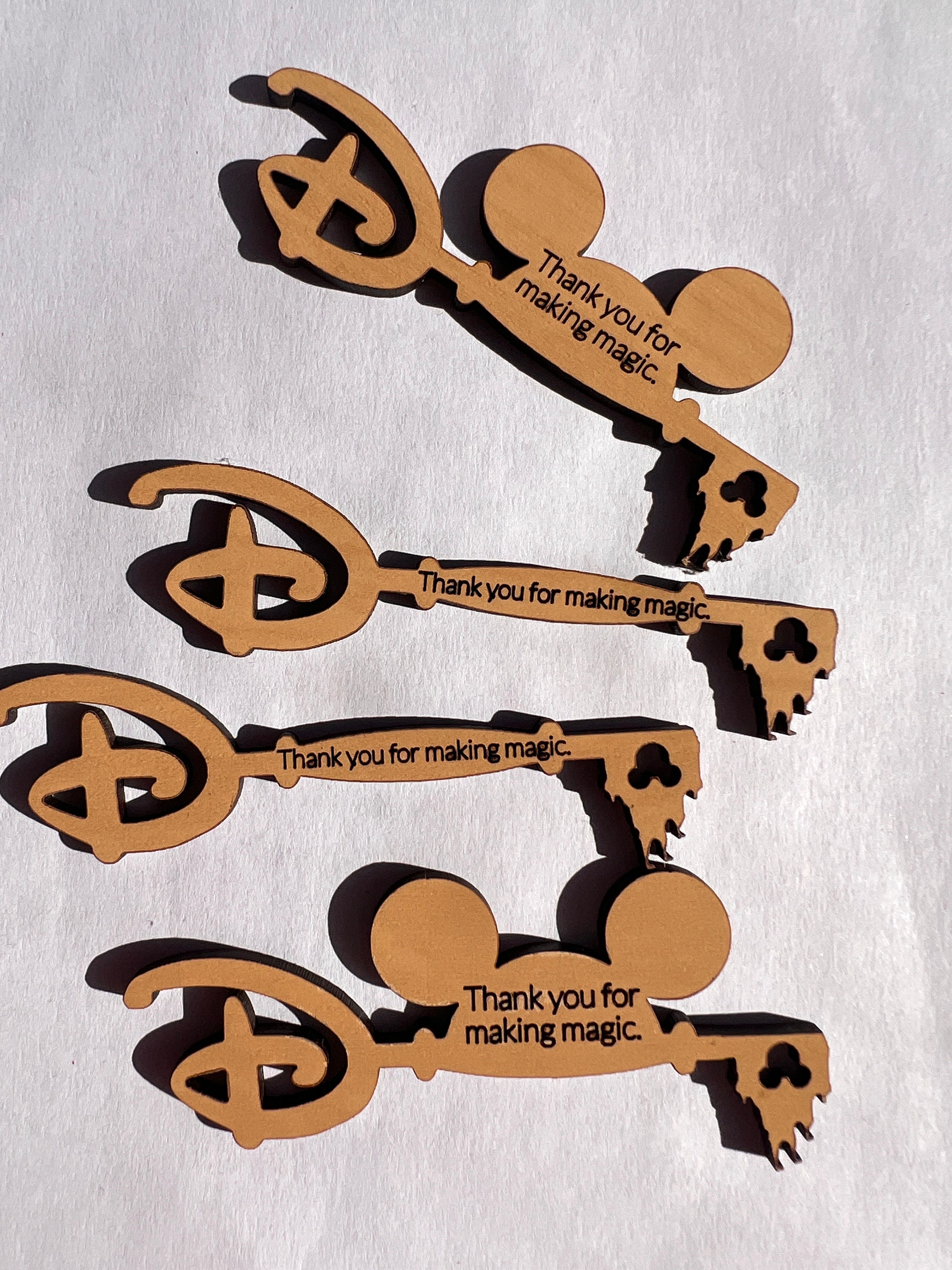 Key Inspired Cast Member Appreciation Token, Magic Key Inspired - Etsy