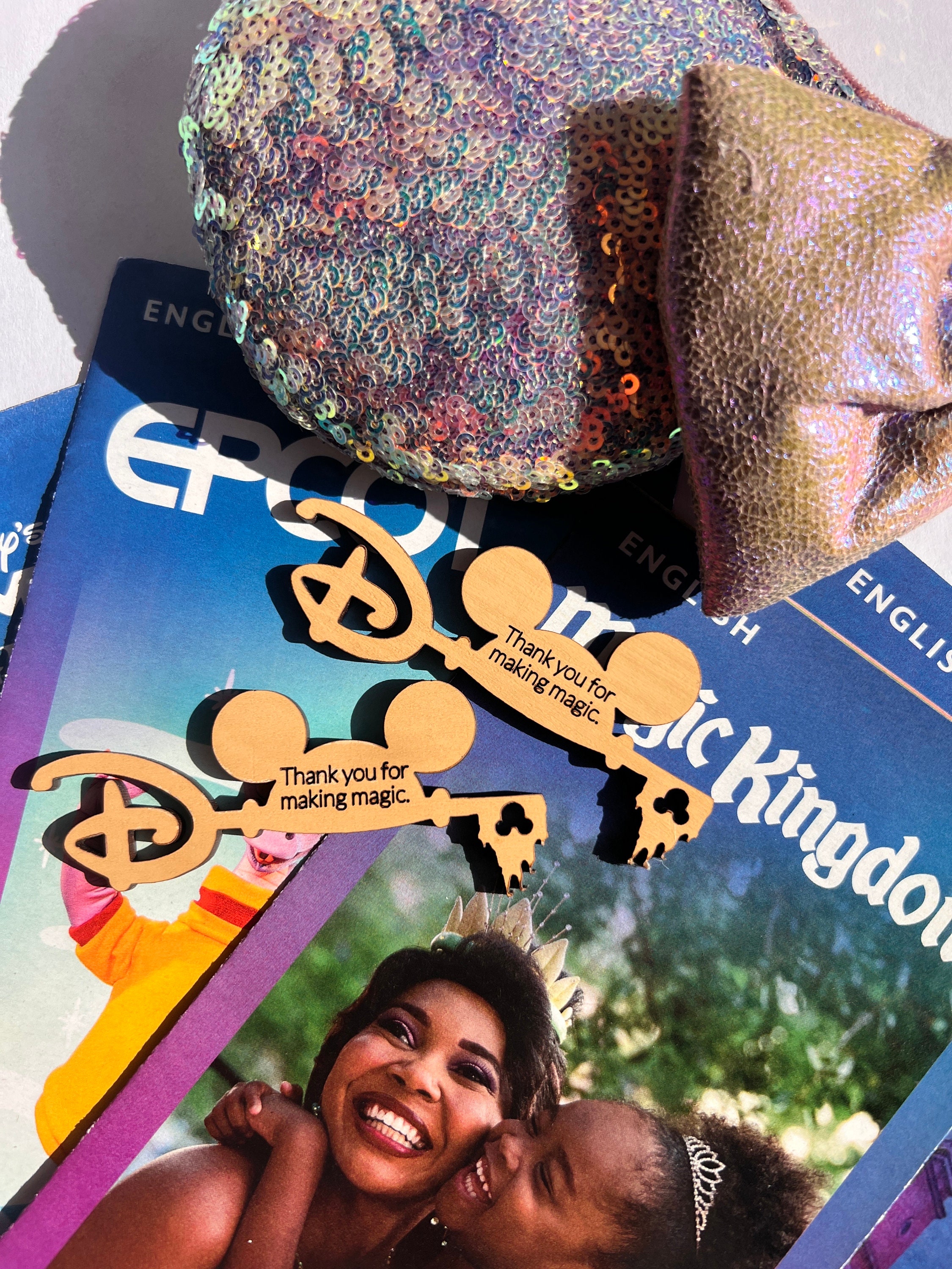 Key Inspired Cast Member Appreciation Token, Magic Key Inspired - Etsy