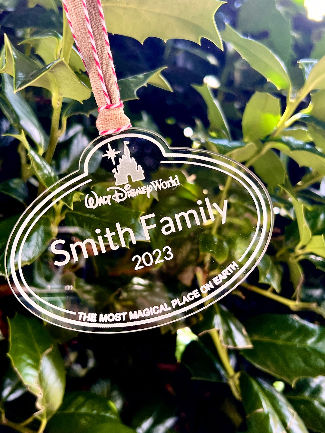 Personalized Cast Member Name Tag Ornament | Fish Extender | Cruise ...