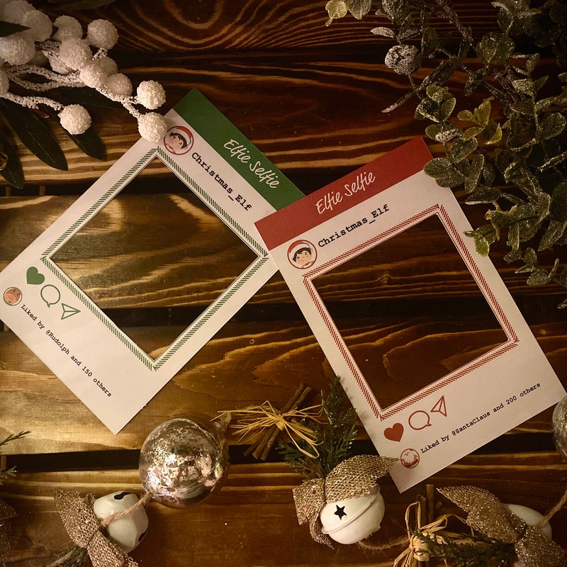 Elf on the Shelf Selfie - Etsy