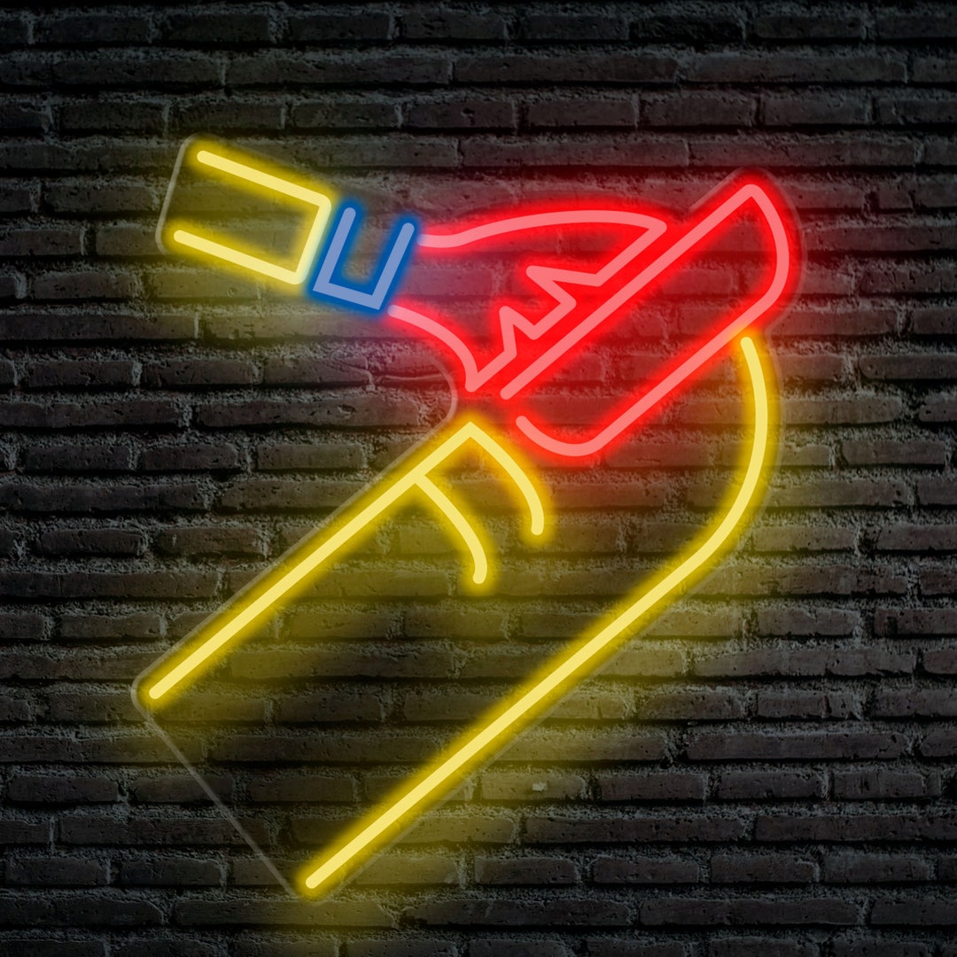 NEON LED Wall Decoration for Cosmetic Bags 48x55 Plexiglass - Etsy