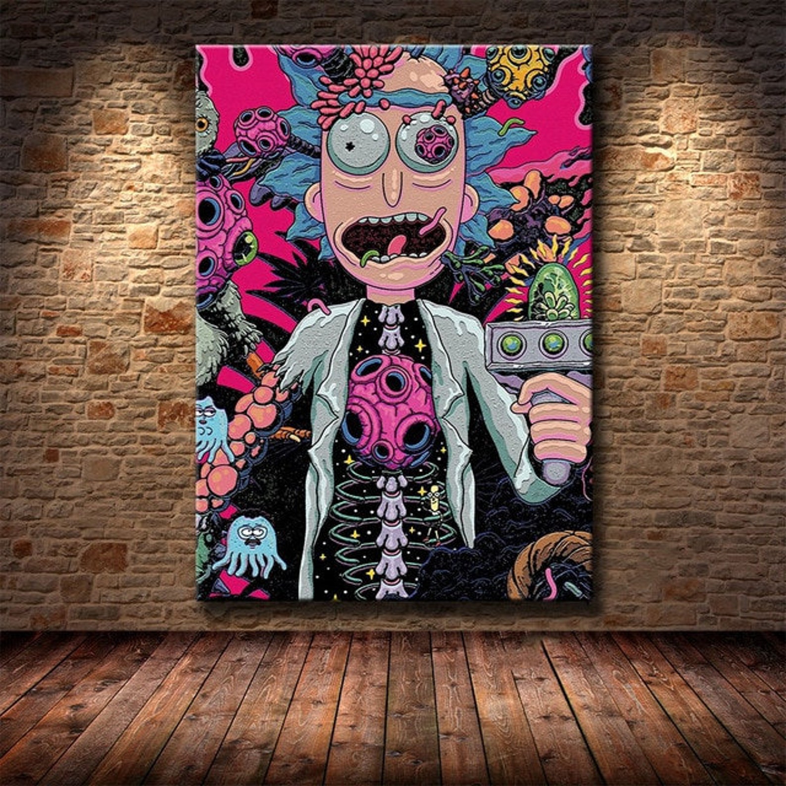 Rick Poster Silk Fun Creative Custom Posters in All Sizes 2 - Etsy