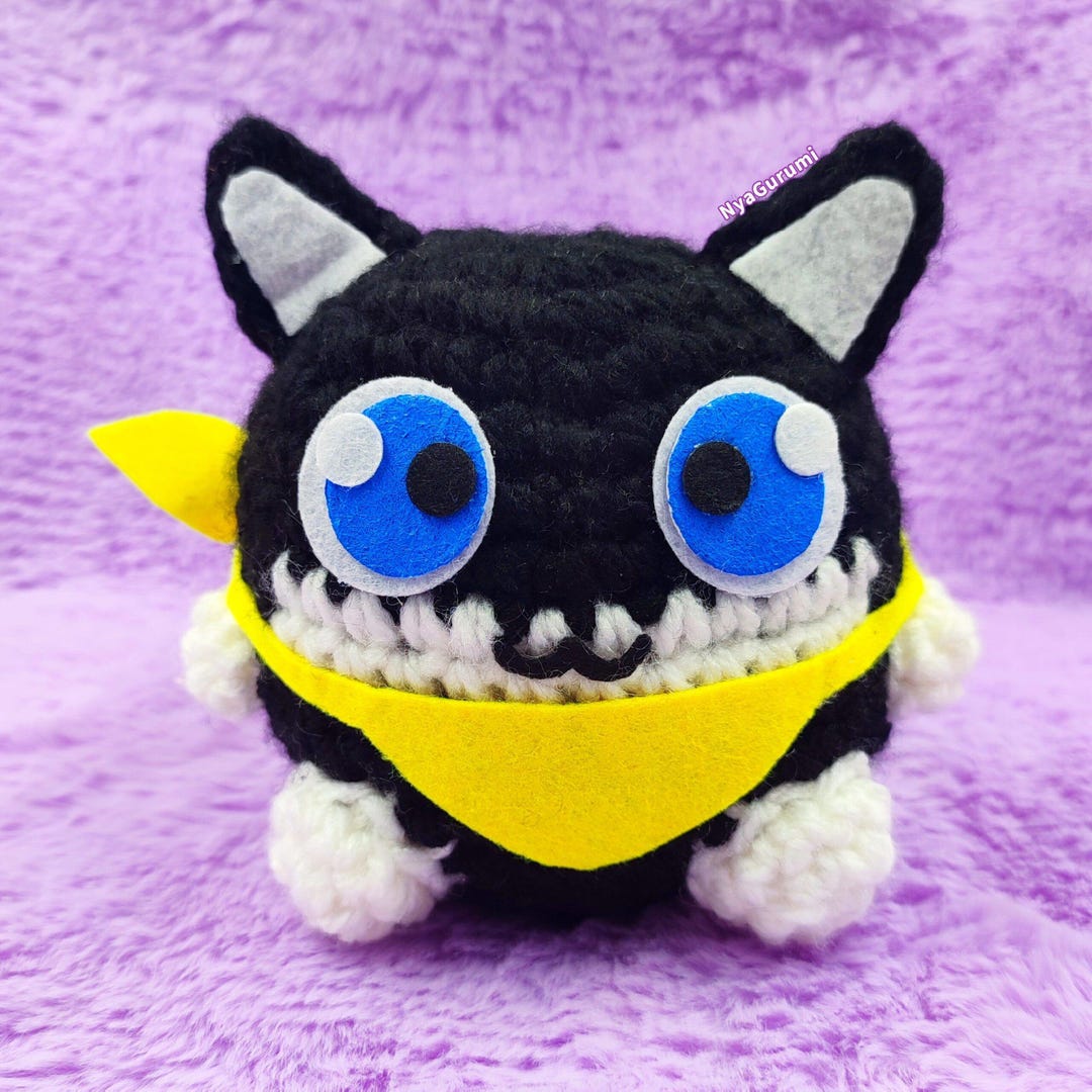 Amigurumi of Morgana, Phantom Thieves, Crochet Doll, Handmade, Inspired ...