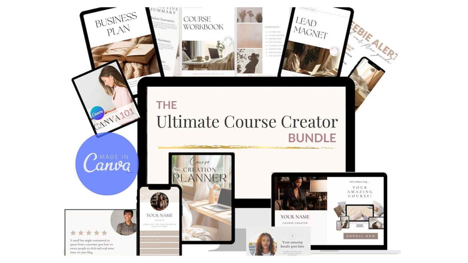 MRR/PLR 1000+ Templates the Ultimate Course Creator Bundle - Etsy