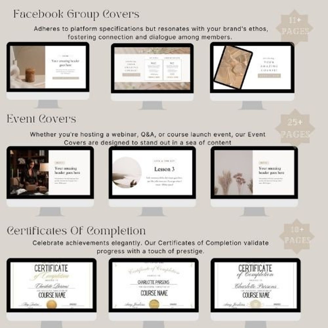 MRR/PLR 1000 Templates the Ultimate Course Creator Bundle - Etsy