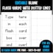 Editable Flash Cards With Dotted Lines - 10 per Page | Flashcards ...