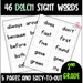 Second Grade Dolch Sight Words Downloadable | Second Grade Flash Cards ...