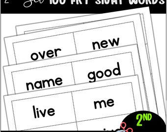 Fourth Set of 100 Fry Sight Words Downloadable | Sight Word Printable ...