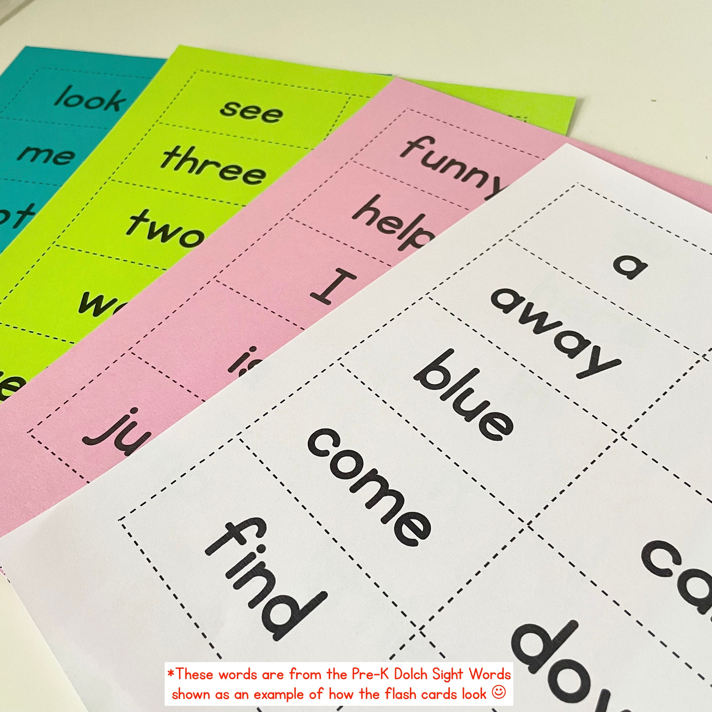 Third Grade Dolch Sight Words Downloadable | Third Grade Flash Cards ...