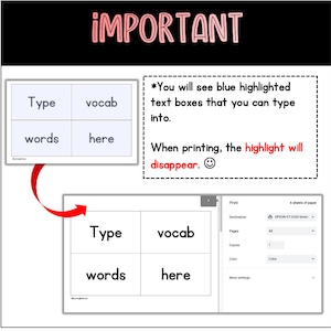 Editable 3x5" Flash Cards With Solid Lines - 4 per Page | Flashcards ...