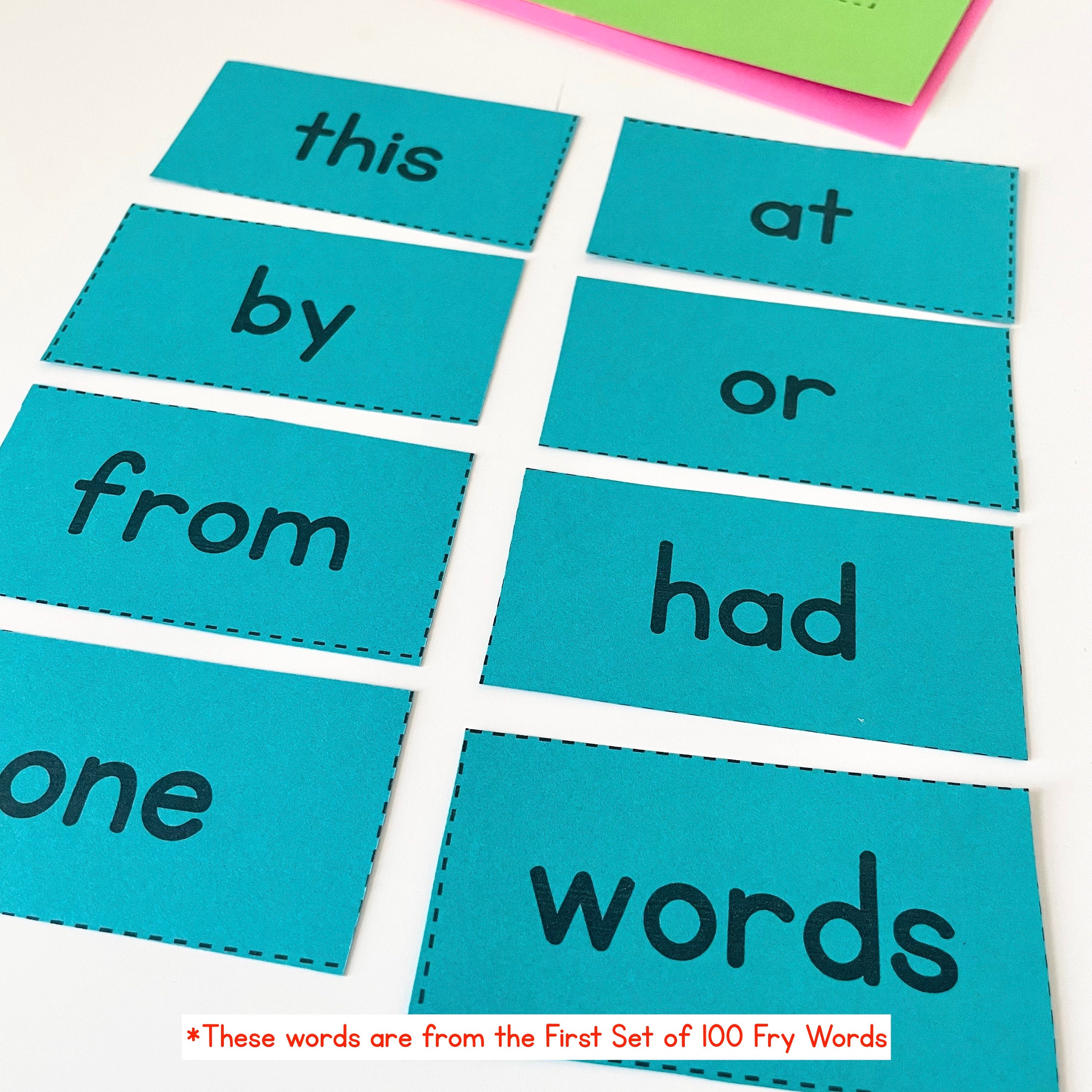 Fourth Set of 100 Fry Sight Words Downloadable | Sight Word Printable ...