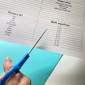 Editable Index Card Template - PDF FILE - Etsy