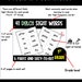 BIG BUNDLE Dolch Sight Words Downloadable | Sight Word Flash Cards ...
