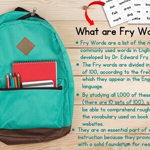 Seventh Set of 100 Fry Sight Words Downloadable | Sight Word Printable ...