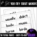 Fourth Set of 100 Fry Sight Words Downloadable | Sight Word Printable ...