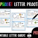 Alphabet Tracing Cards Downloadable | Letter Practice | ABC Printable ...