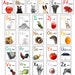 26 Alphabet Posters Downloadable Alphabet Flash Cards Alphabet ...