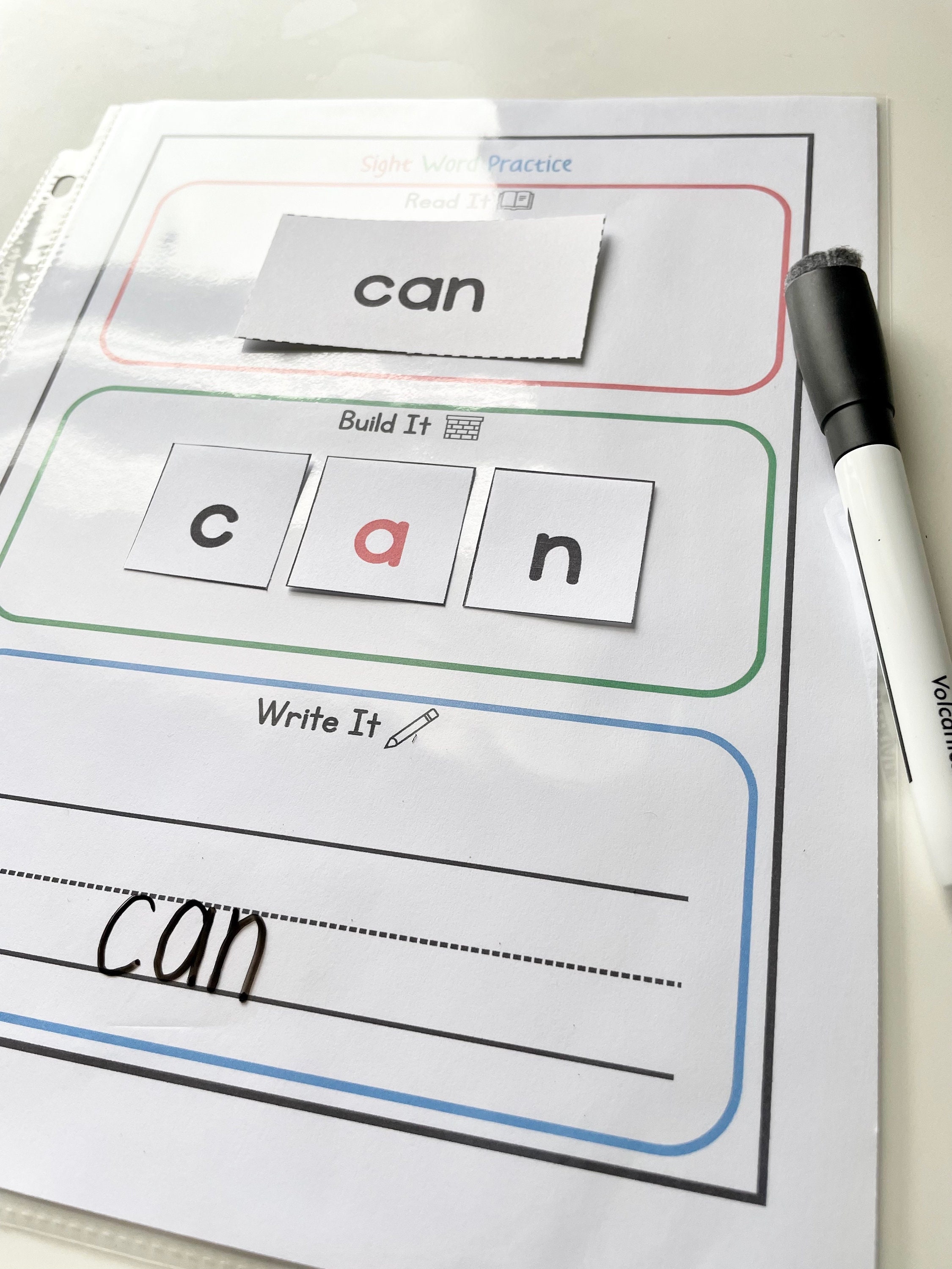 Sight Word Practice With the First Set of 100 Fry Words - PDF File ...