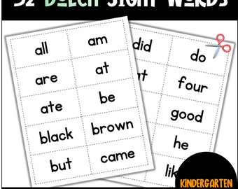 Third Grade Dolch Sight Words Downloadable | Third Grade Flash Cards ...
