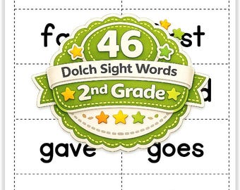 Kindergarten Dolch Sight Words Downloadable | Kindergarten Flash Cards ...