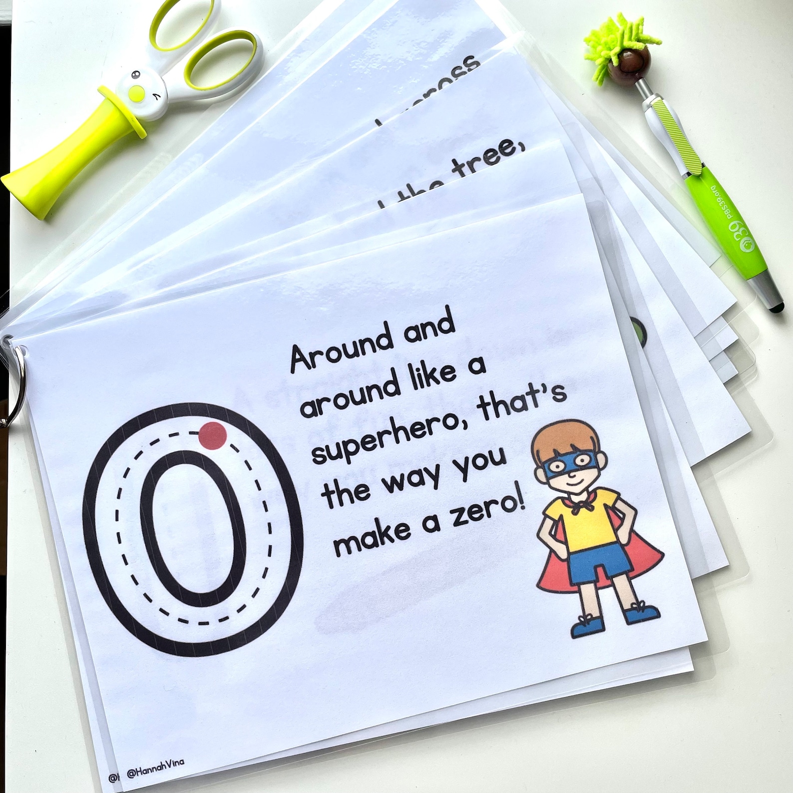 Number Formation Rhymes Printable - - Fun & Educational PDF for Kids ...