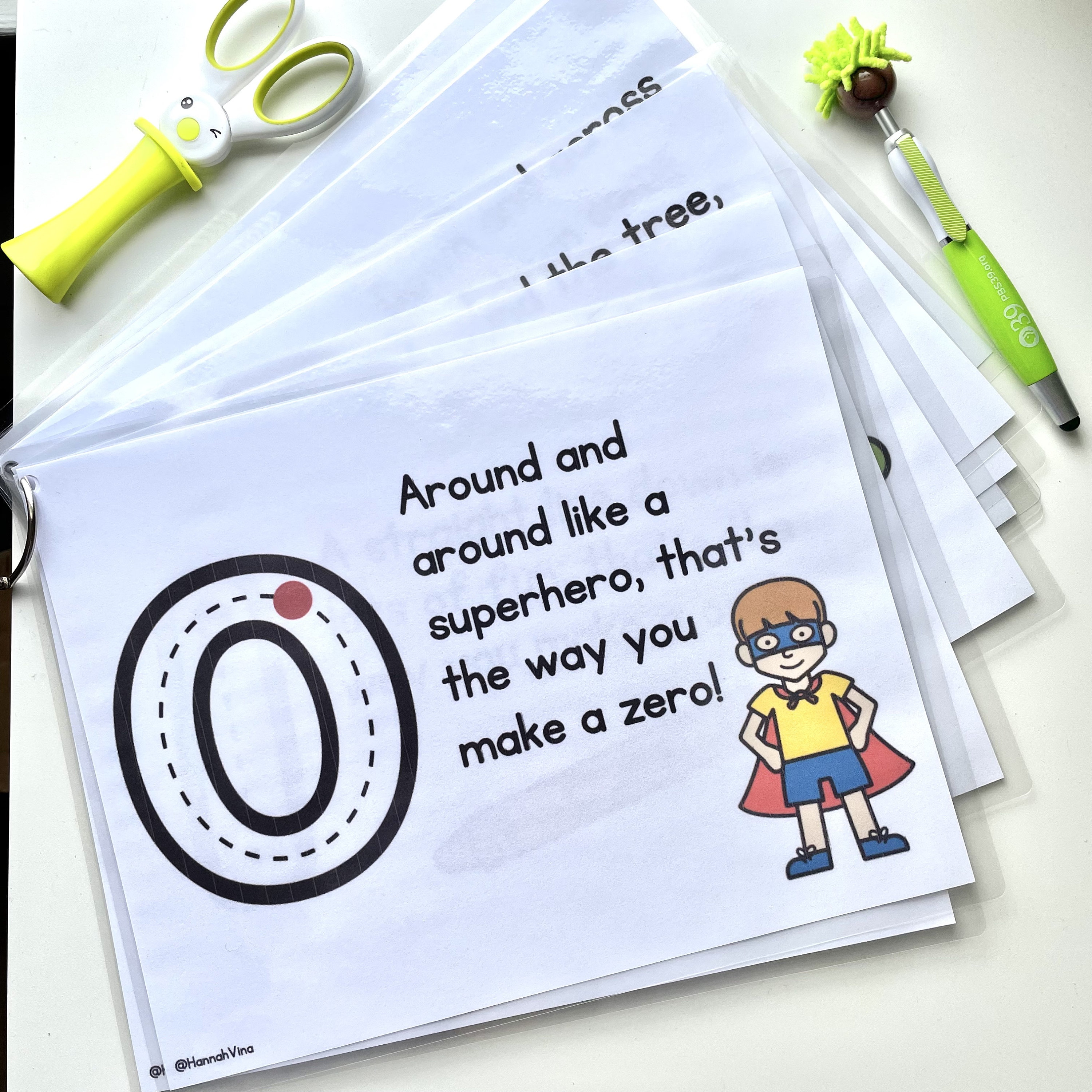 Number Formation Rhymes Printable - - Fun & Educational PDF for Kids ...