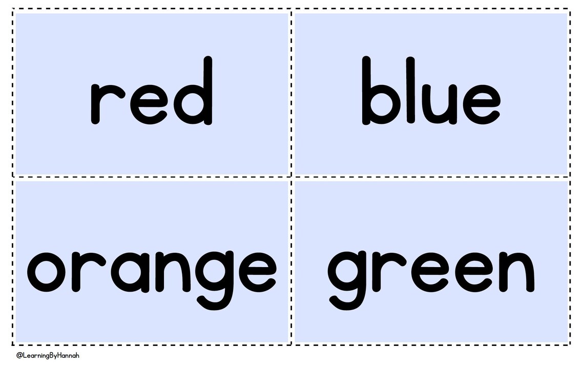 Editable 3x5" Flash Cards With Dotted Lines - 4 per Page | Flashcards ...