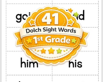Second Grade Dolch Sight Words Downloadable | Second Grade Flash Cards ...