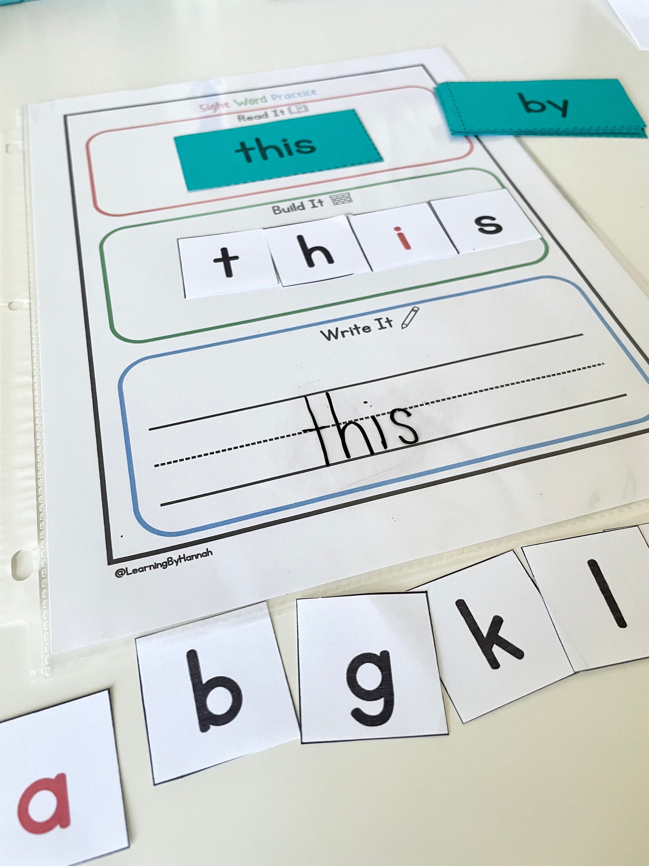 Sight Word Practice With the First Set of 100 Fry Words - PDF File ...