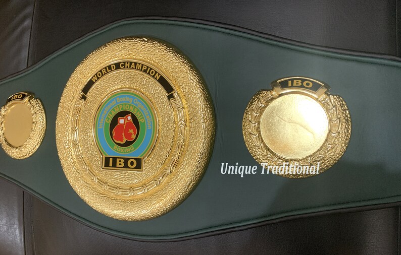 IBO International Boxing Organization Boxing Championship Title Belt ...