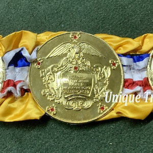 Rocky Ring Magazine Boxing Championship Replica Belt Adult Size Fan ...