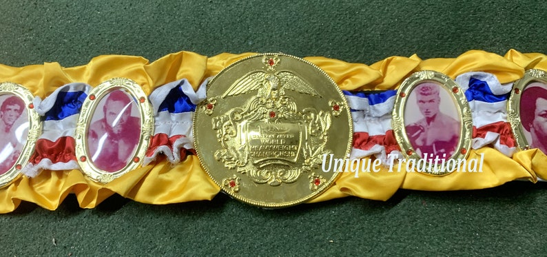 Rocky Ring Magazine Boxing Championship Replica Belt Adult Size Fan ...