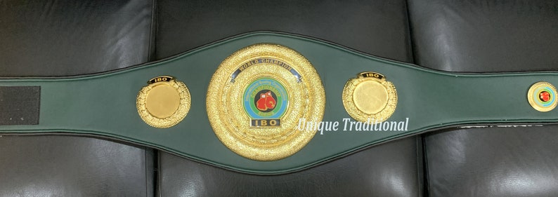 IBO International Boxing Organization Boxing Championship Title Belt ...