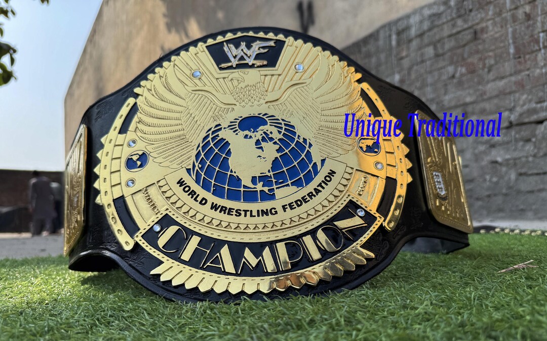 Scratch Logo Big Eagle Heavyweight Wrestling Championship Belt 4mm Zinc ...
