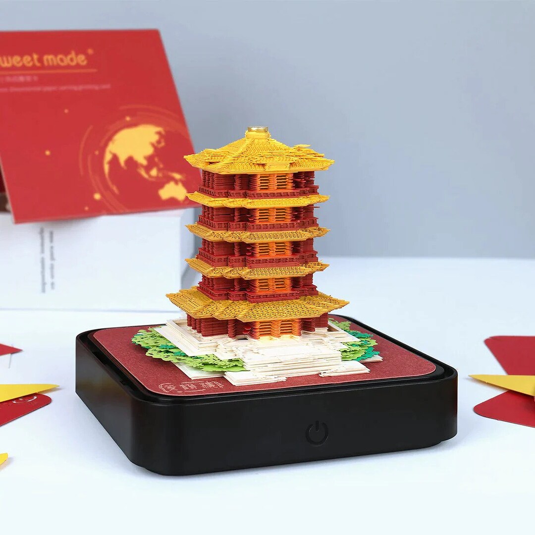 Pagoda Temple Unique Calendar 2024 - Etsy