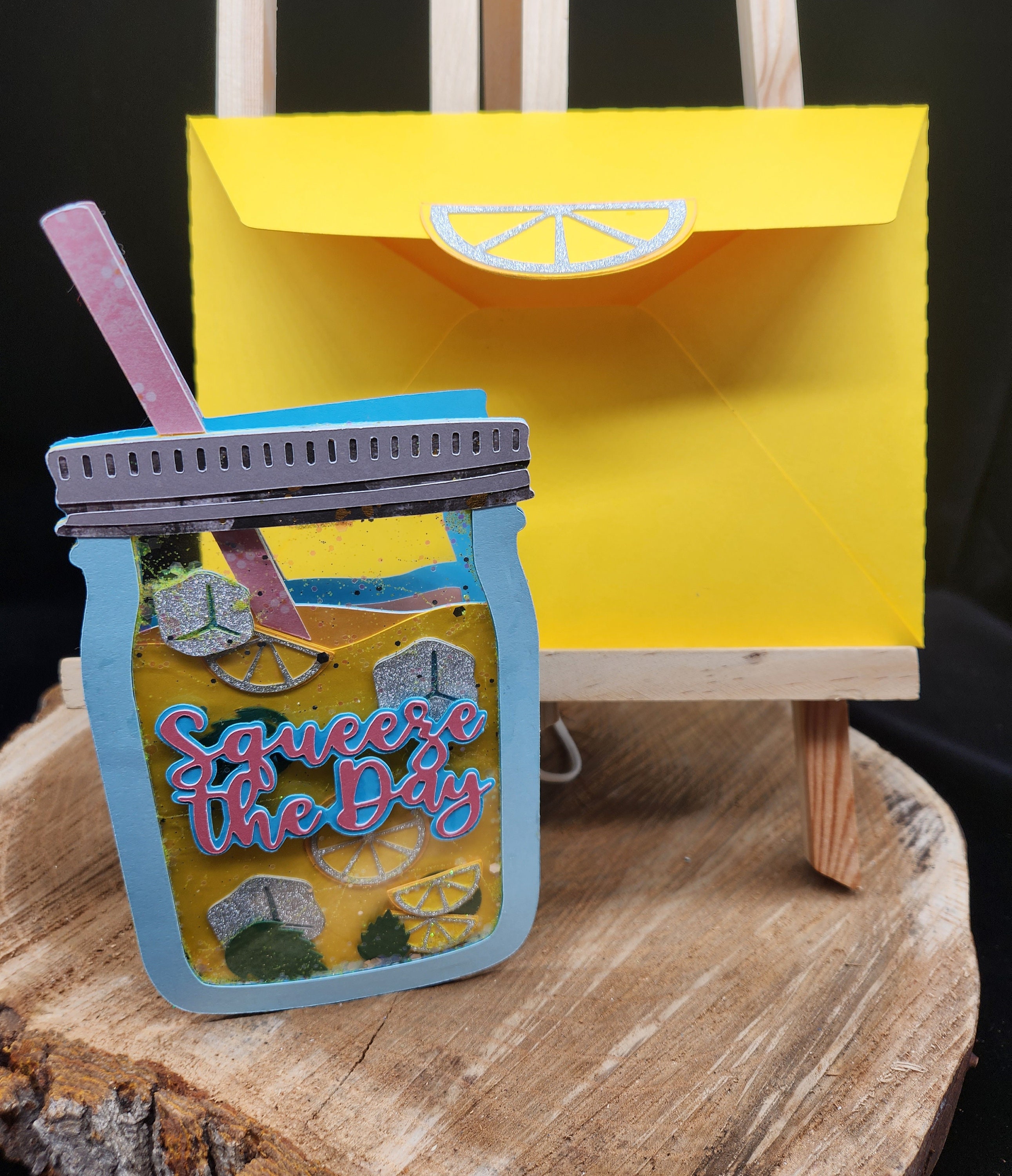 Squeeze the Day Lemonade Card - Etsy