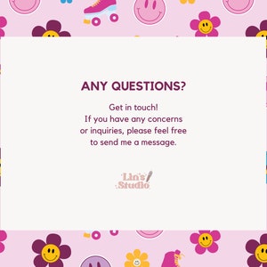 Groovy Water Bottle Label, Retro, Flower, Smiley Birthday, Groovy Party ...