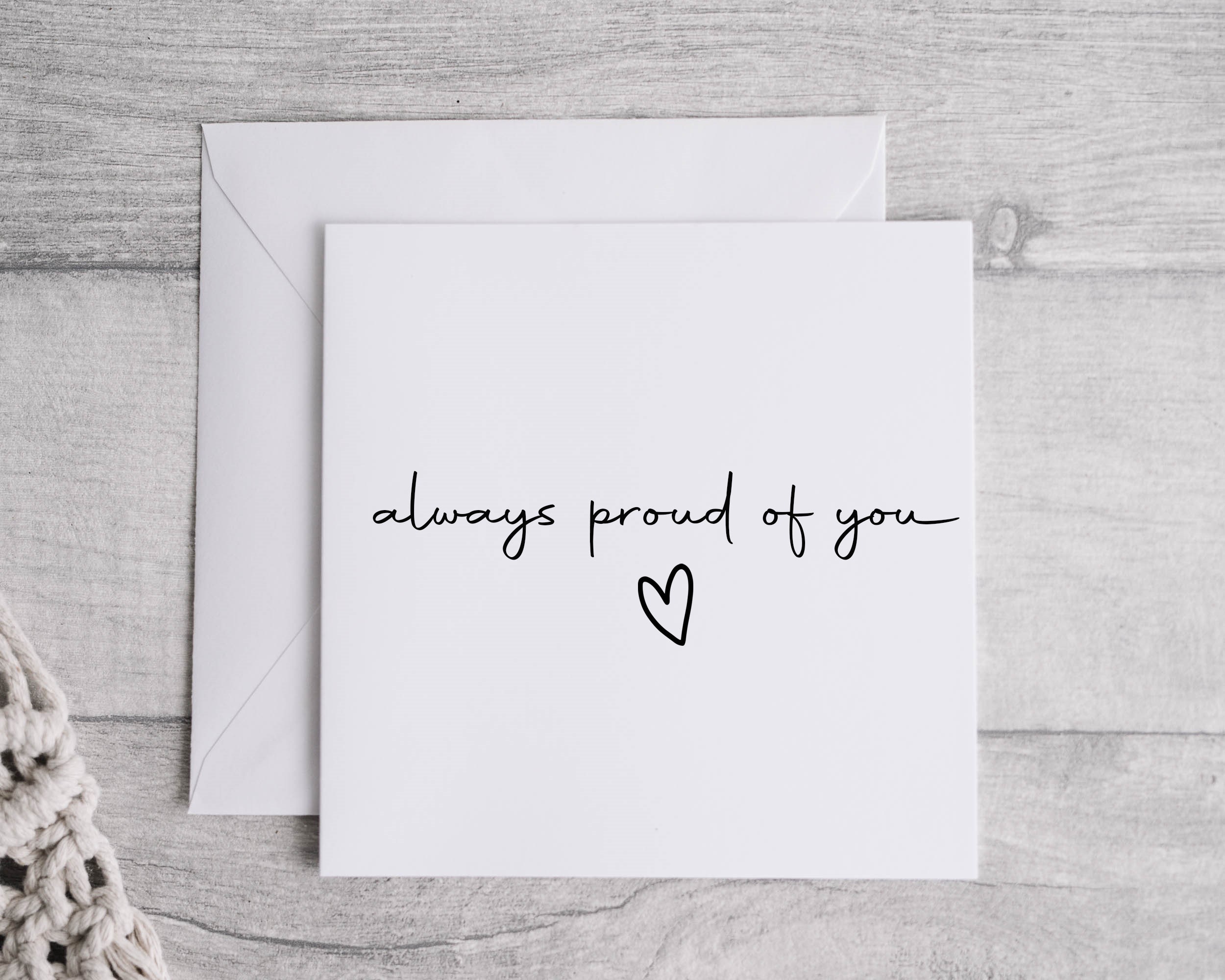 Always Proud of You Motivational Card - Etsy