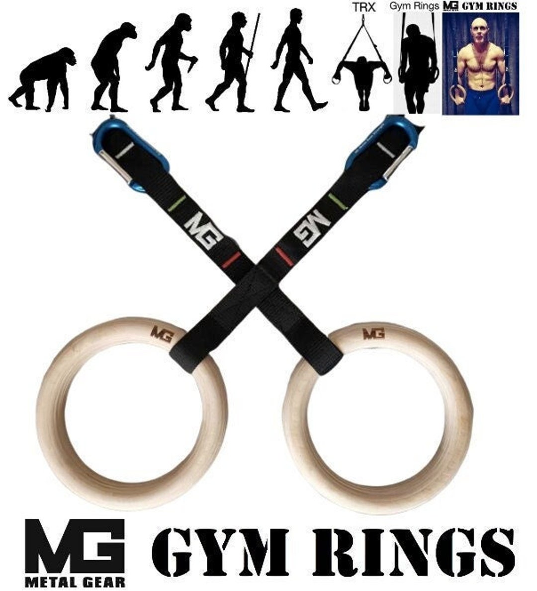 MG Gym Rings - Etsy