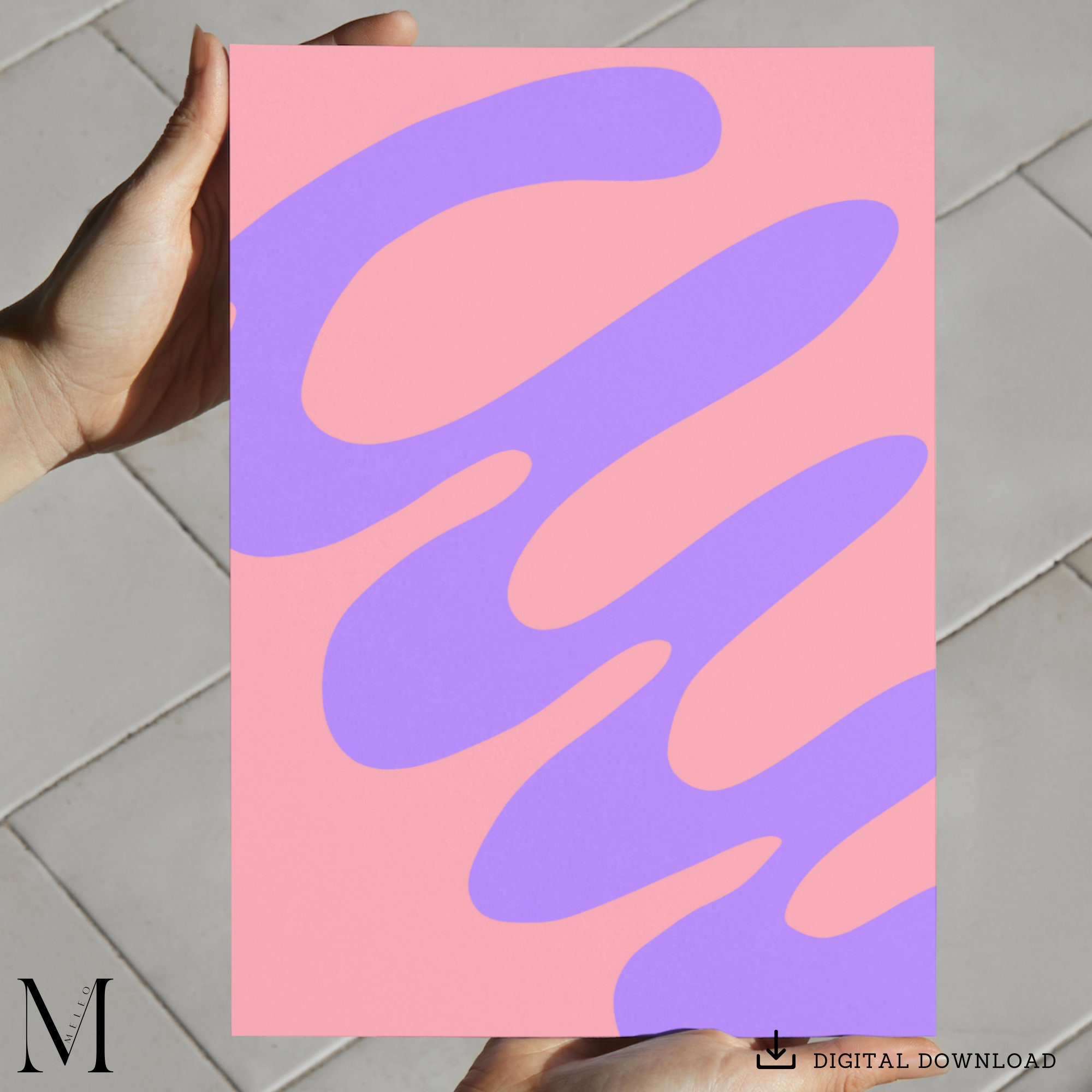 Creative Wall Art: Digital Poster Download Modern Design - Etsy