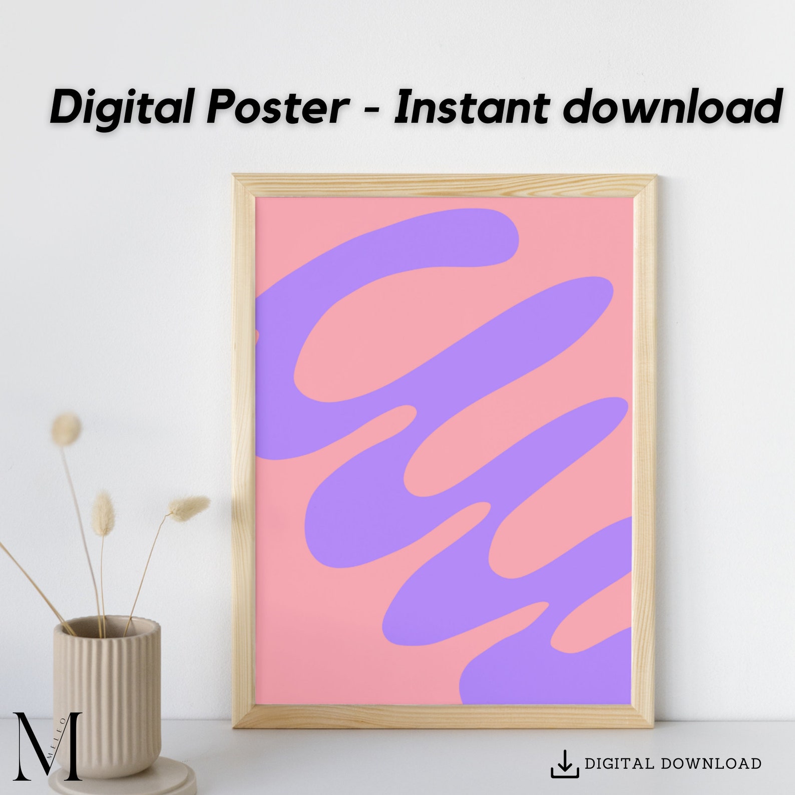 Creative Wall Art: Digital Poster Download Modern Design - Etsy